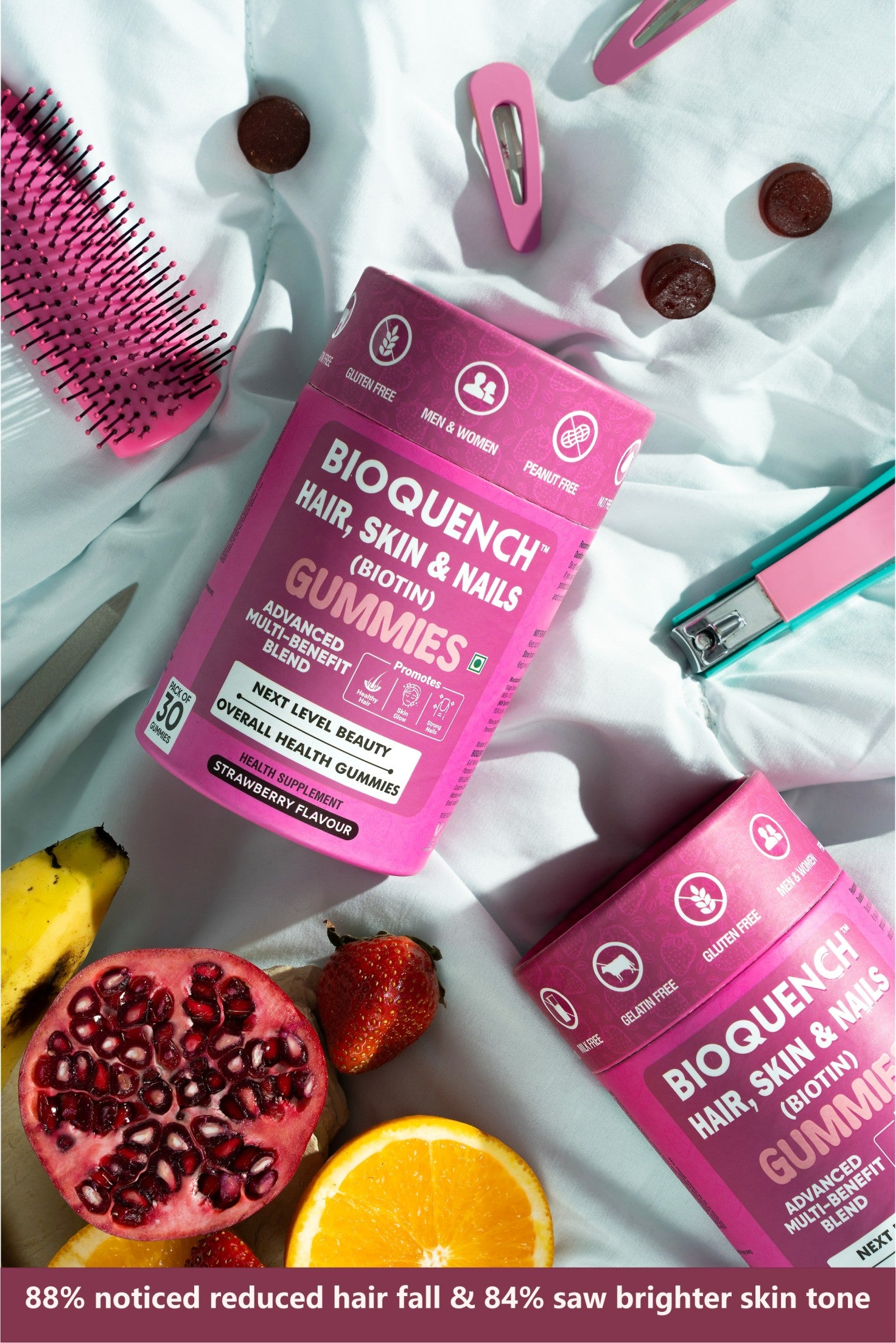 Hair, Skin & Nails gummies – Bioquench